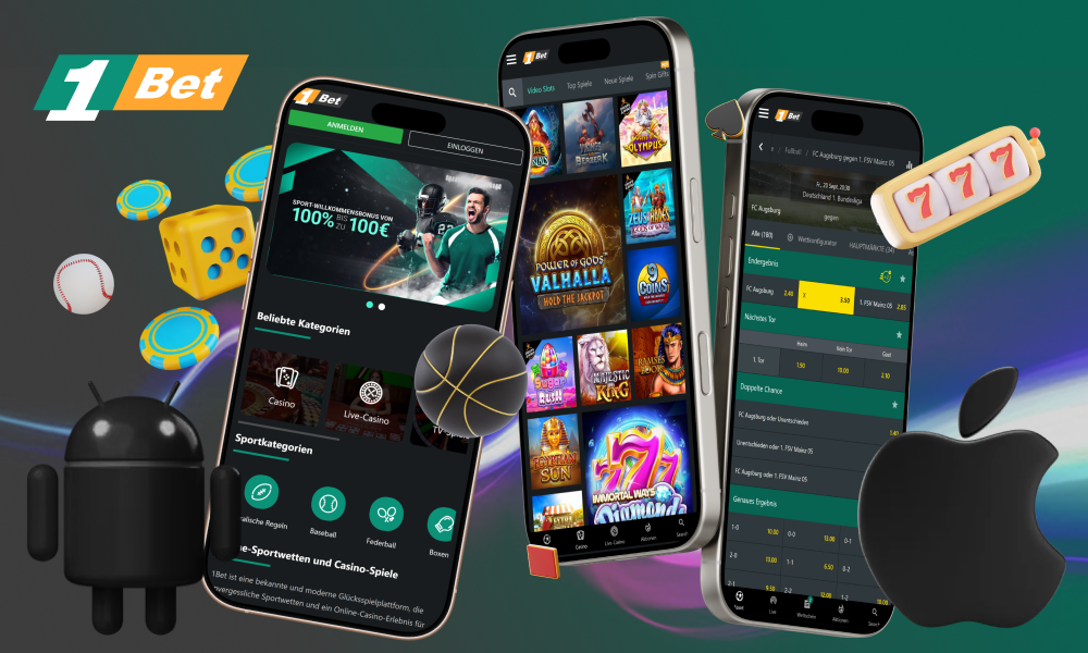 1bet App Herunterladen für Android und iOS